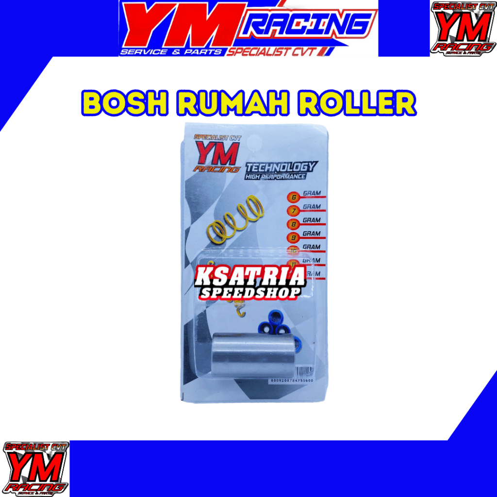 Jual BOSH RUMAH ROLLER YM RACING | CVT | (Beat/Mio/Vario/Scoopy/Genio ...