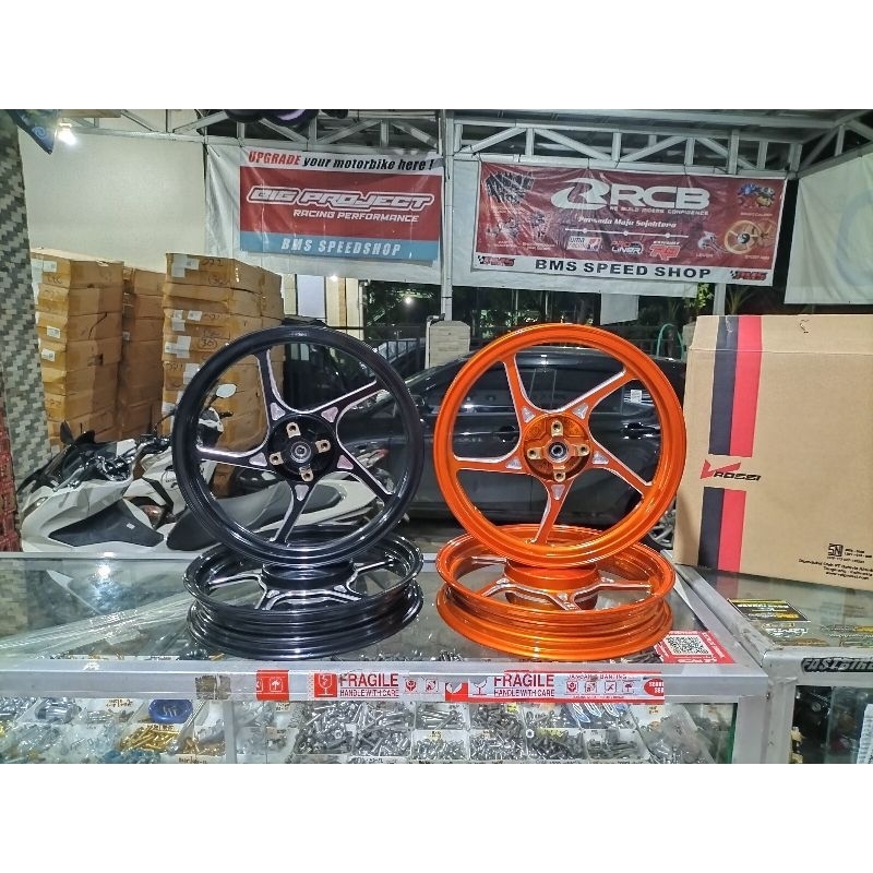 Jual VELG VROSSI SPRINT PRIME MODEL ENKEI HYLOS/VND AK55 RING 14 185/215 PALANG 5,VARIO 125/ ...