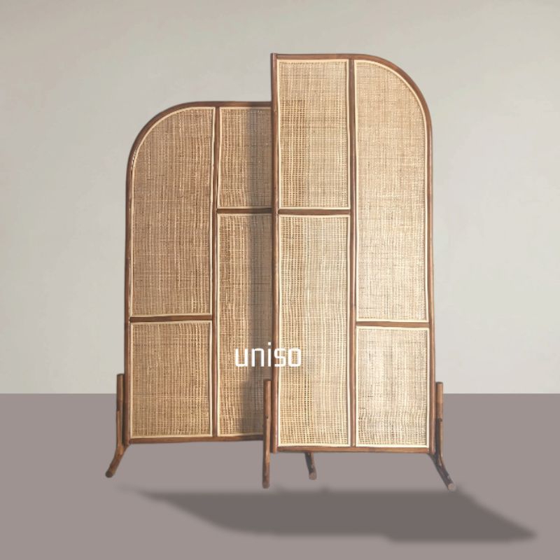 Jual MANAMI RATTAN DIVIDER SKETSEL ROTAN PENYEKAT RUANG | Shopee Indonesia