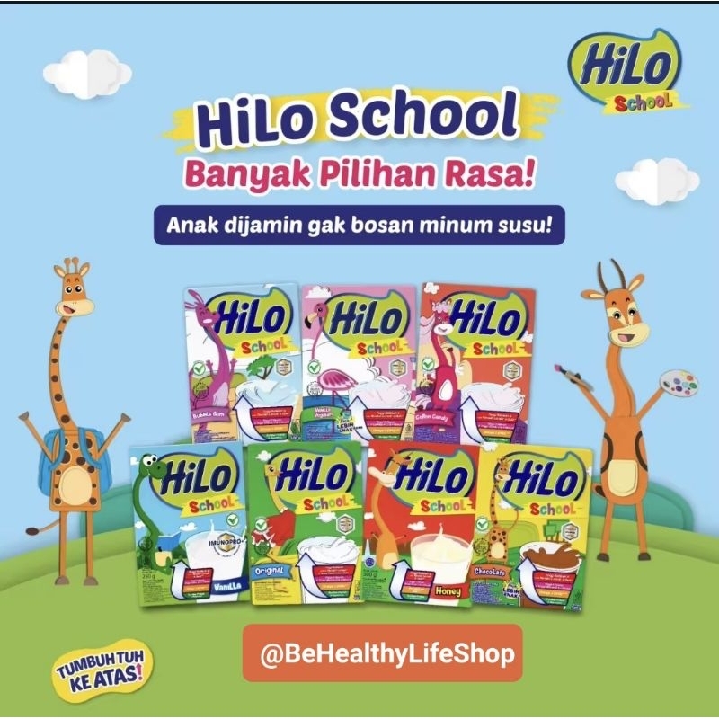 Jual Hilo School Coklat Chocolate / Vanilla 1000 gr | Shopee Indonesia