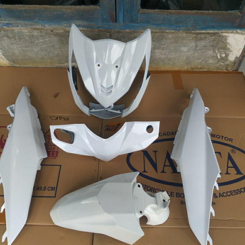 Jual COVER BODY HALUS MOTOR HONDA BEAT FI 2013_2014 PUTIH | Shopee ...