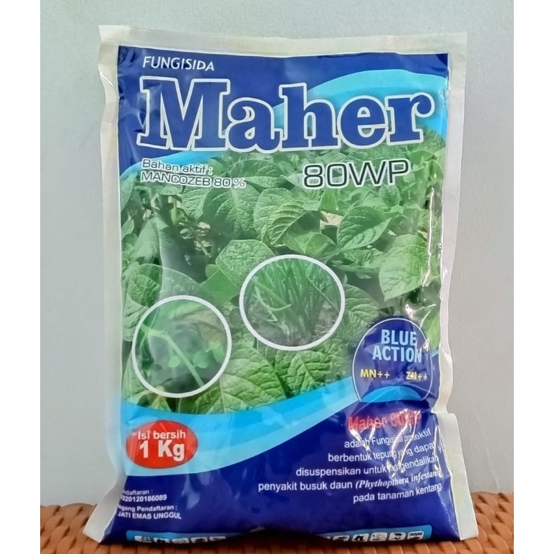 Jual Maher 80 WP ( Mancozeb Biru ) | Shopee Indonesia