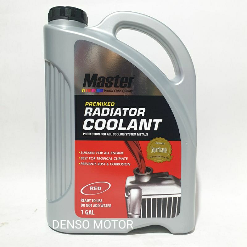 Jual Air Radiator / Radiator Coolant Master Premixed Galon | Shopee ...