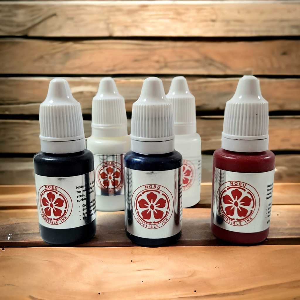 Jual Tinta Stampel Permanen 15 ml - Nobu Ink - Kualitas Pabrik Produksi ...