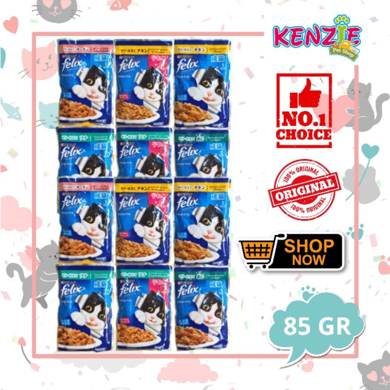Jual Felix Pouch 85 Gram All Varian | Shopee Indonesia