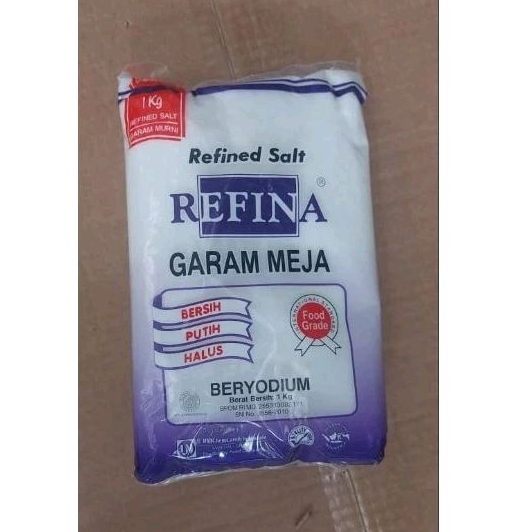 Jual Garam halus Refina 1kg | Shopee Indonesia