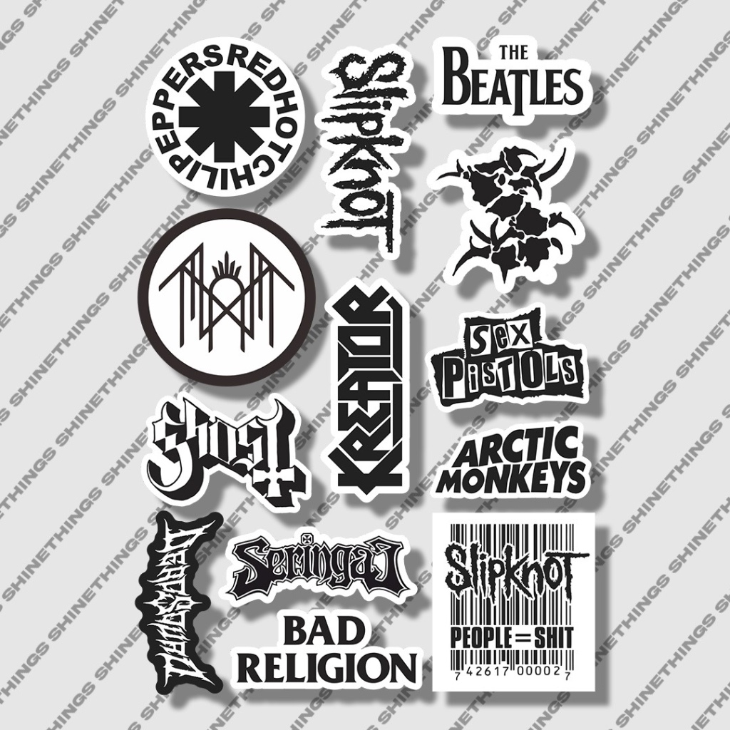 Jual stiker pack BRAND helm tumblr helmet music brand hype STICKER PACK ...