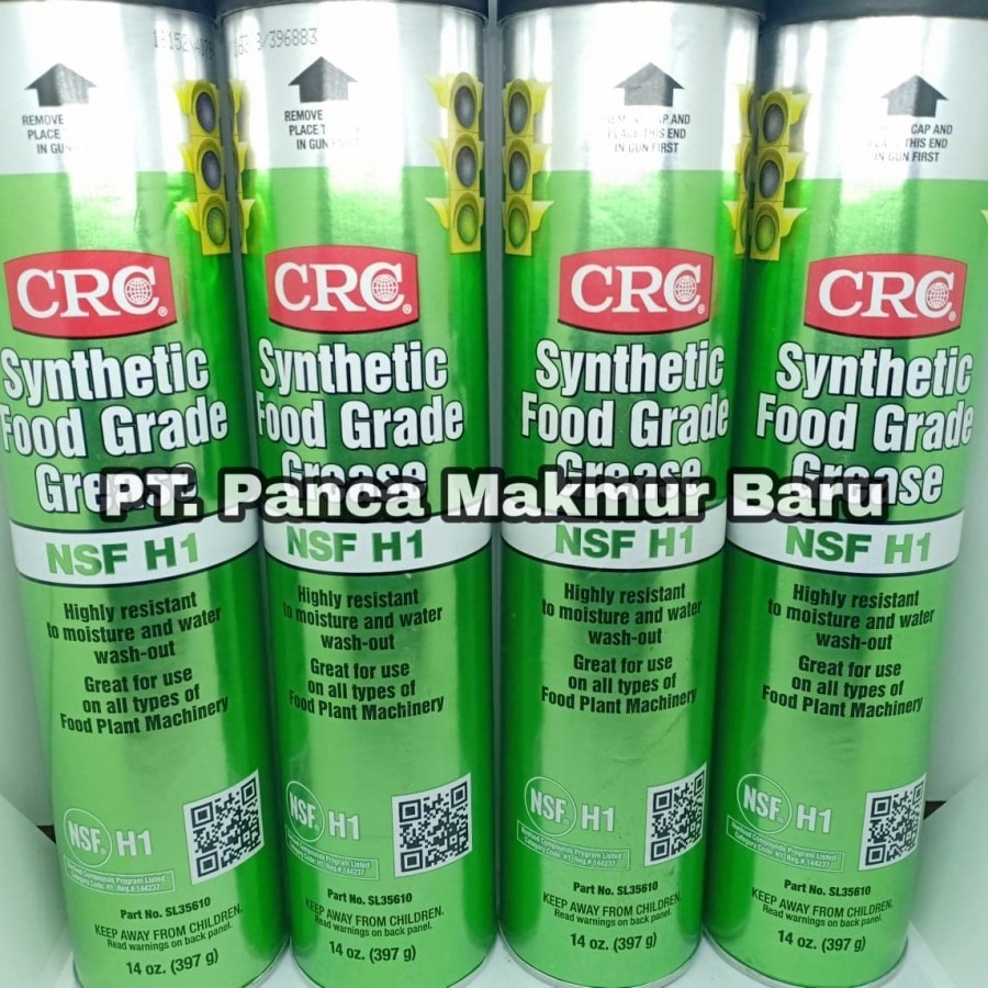 Jual CRC SL35610 Synthetic Food Grade Grease, Gemuk Makanan. | Shopee ...