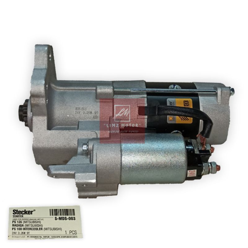 Jual Dinamo Starter Assy Mitsubishi PS 135 & Ragasa & PS 100 ...