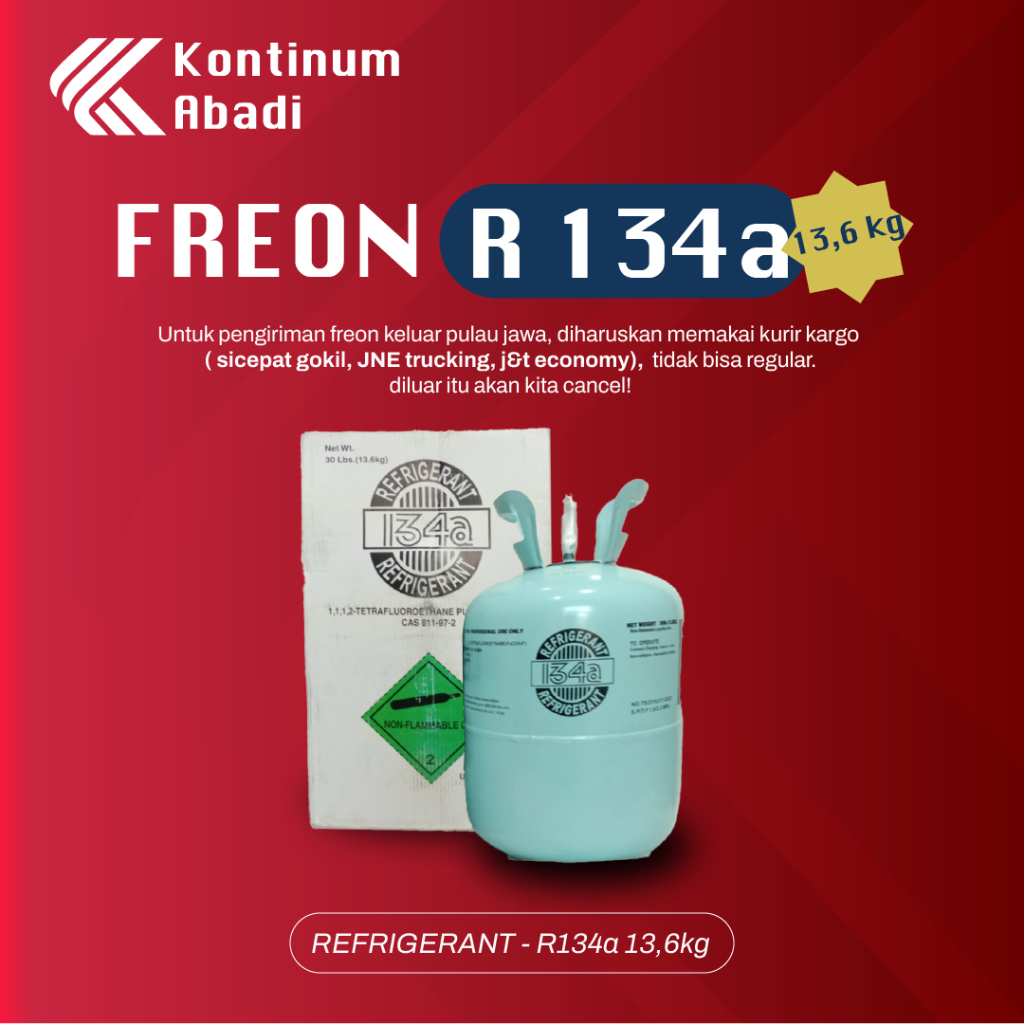 Jual R134a REFRIGERANT - 13,6 kg | Shopee Indonesia