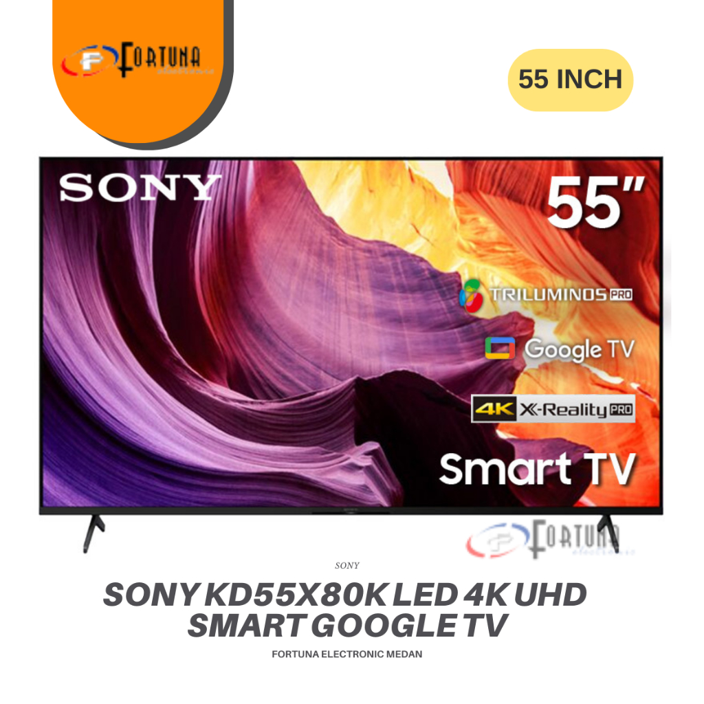 Jual SONY KD55X80K - ANDROID GOOGLE TV 55 INCH DOLBY VISION ATMOS KD ...