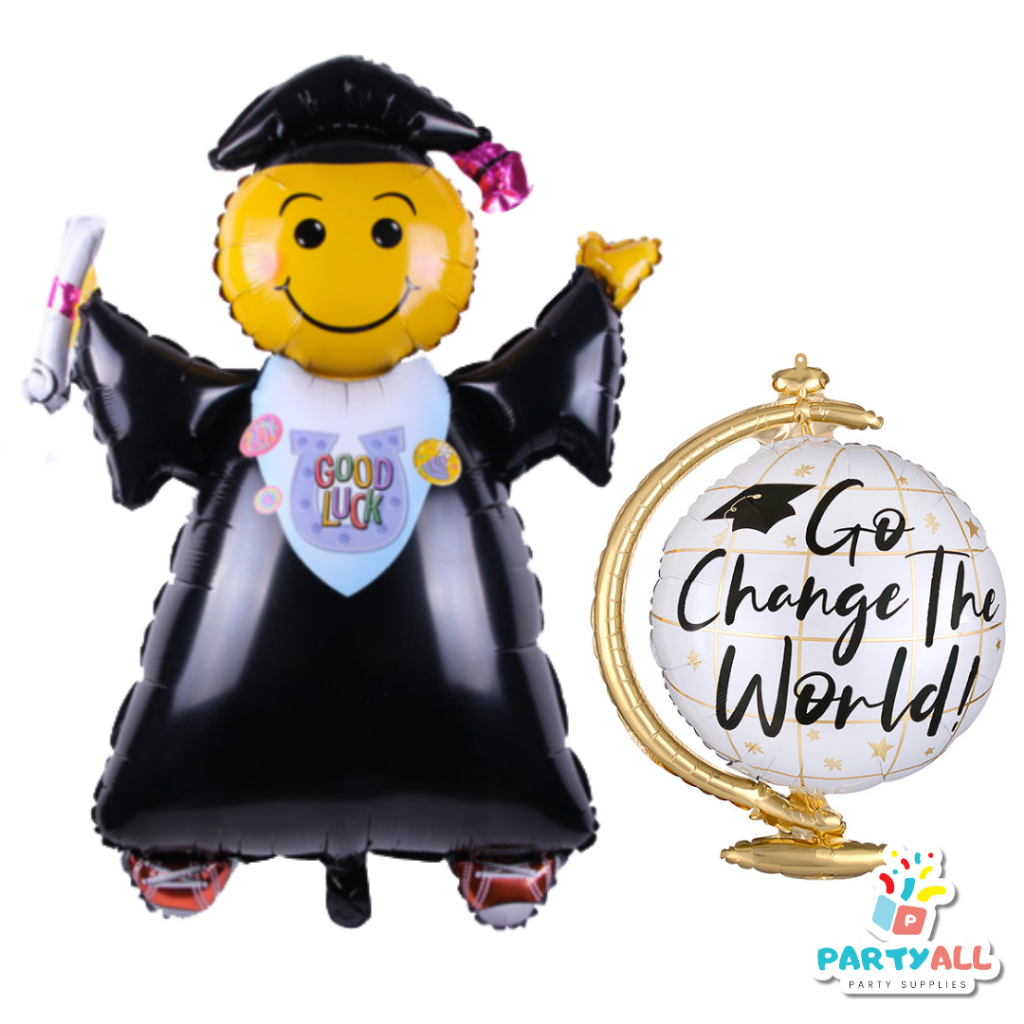 Jual Balon Foil Graduation / Wisuda Bentuk Sarjana Full Body Ukuran ...