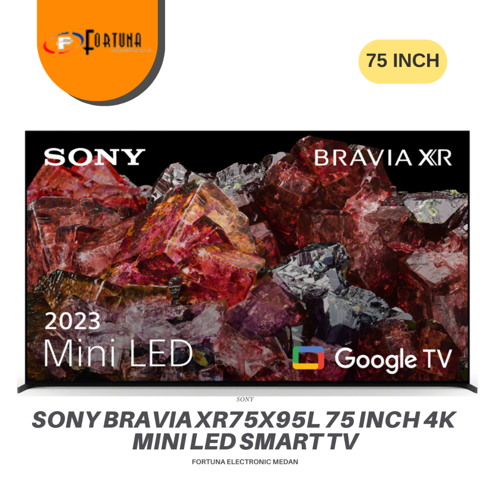 Jual SONY BRAVIA XR 75X95L - GOOGLE TV MINI LED 4K 75 INCH XR75X95L ...