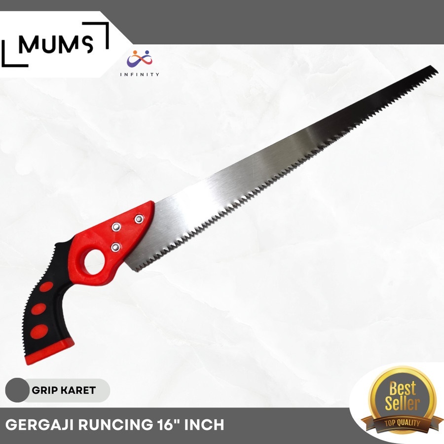 Jual Gergaji Runcing Lancip Teflon Potong Kayu Triplek Kikir Mesin 16" Inch Gergaji Pemotong ...