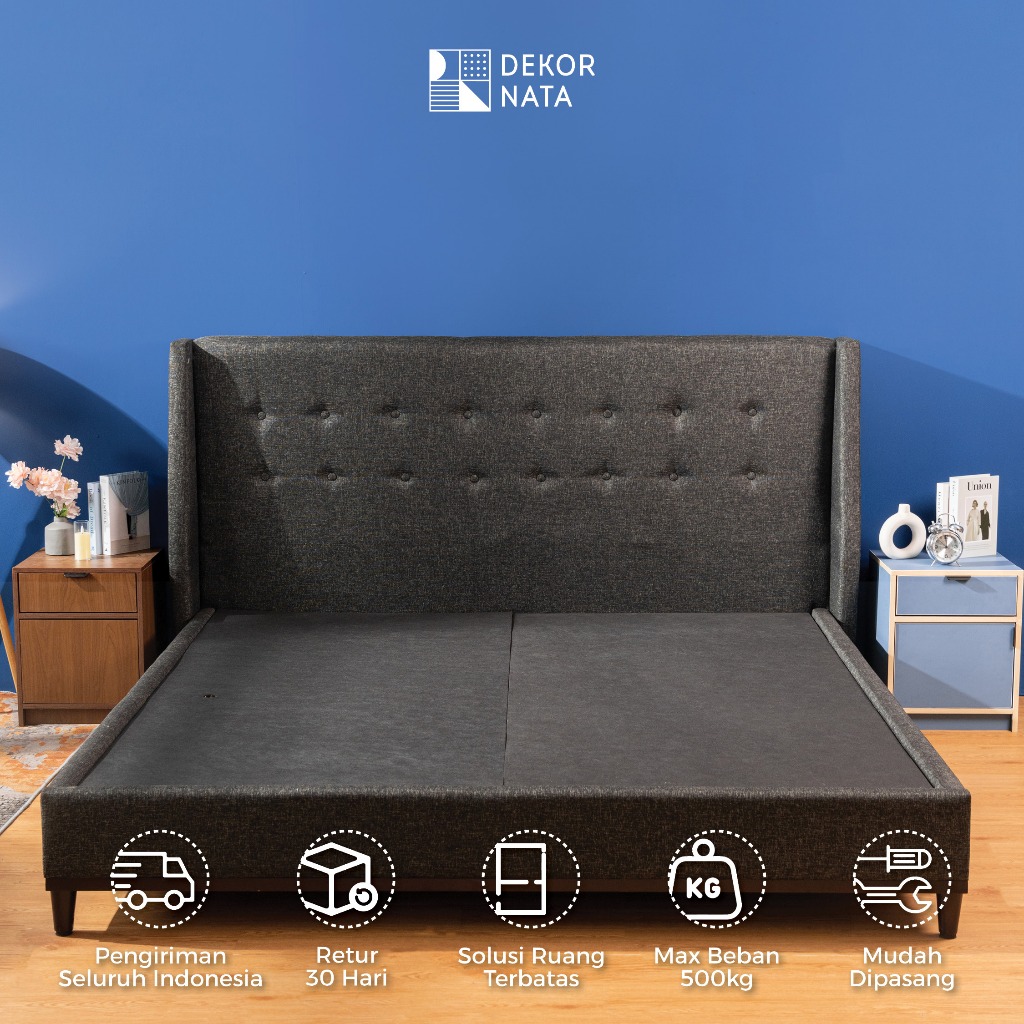 Jual [FREE RAKIT] Dekornata - Arianne Divan Tempat Tidur Laci Dipan ...