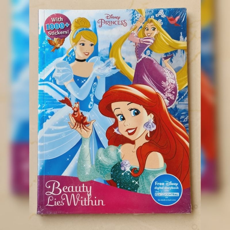Jual Buku Aktivitas Anak/Kids Activity Book Disney Princess Beauty Lies ...