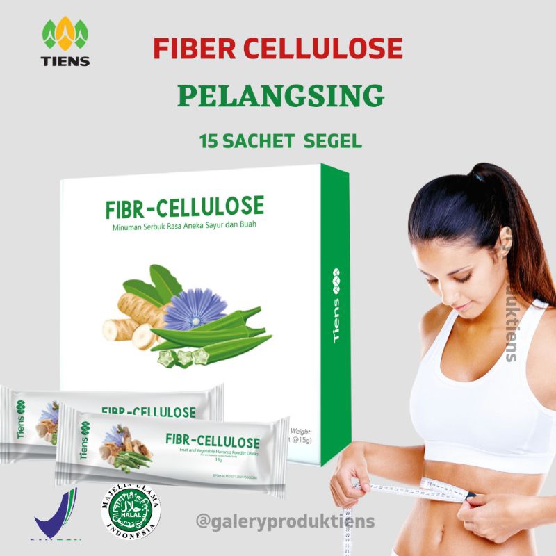 Jual Tiens Fiber Cellulose Minuman Fiber Pelangsing Penurun Berat Badan ...