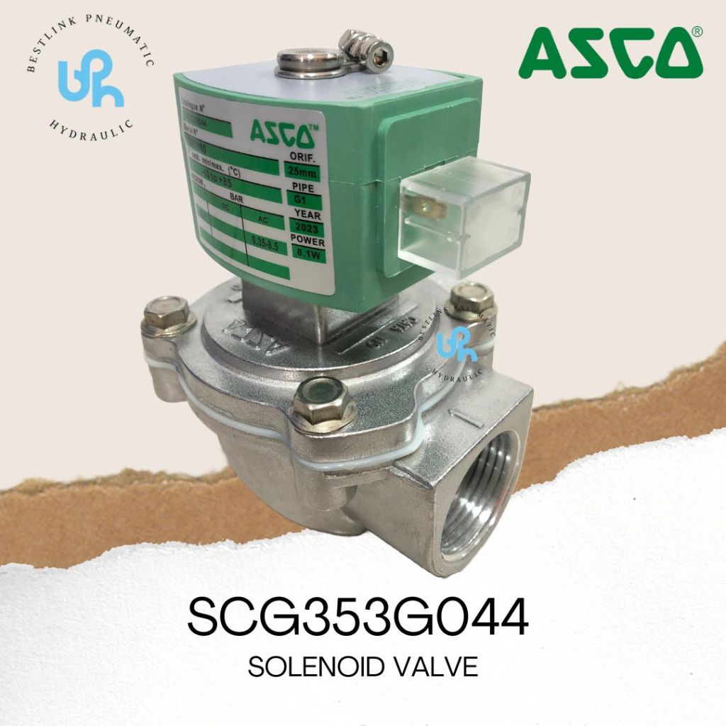 Jual ASCO SCG353G044 / SCG353A044 DUST COLLECTOR PULSE VALVE | Shopee ...