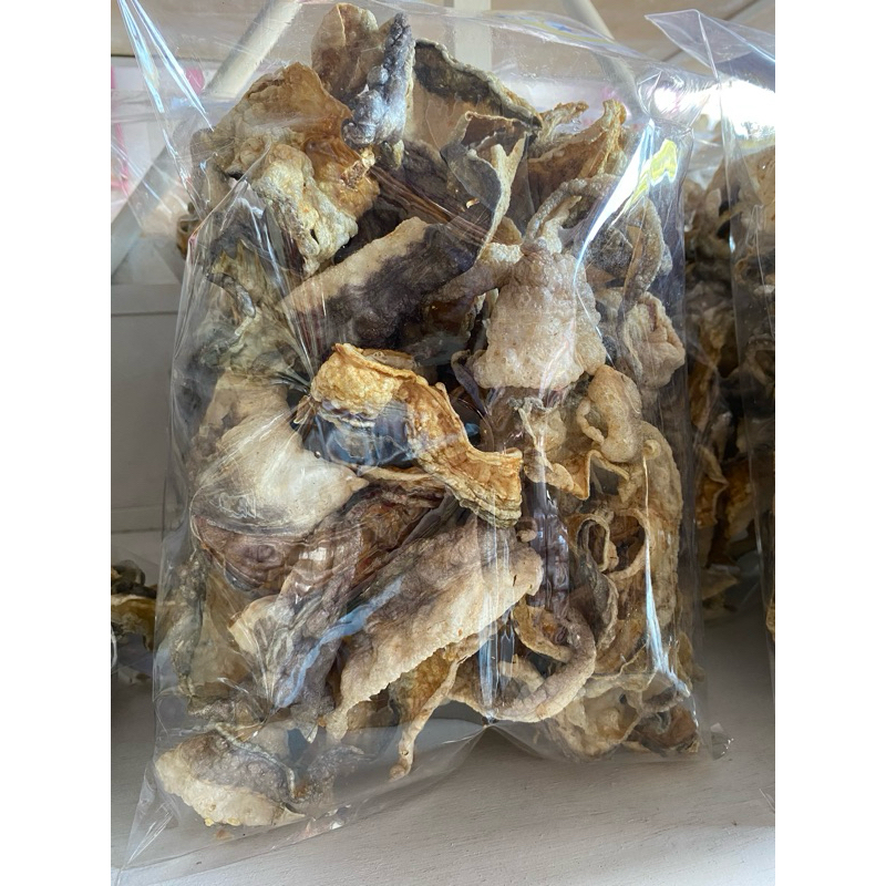 Jual Kerupuk kulit ikan / kulit ikan khas indramayu renyah gurih ...