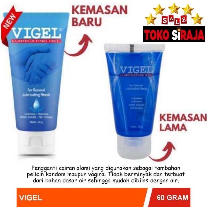 Jual VIGEL LUBRICATING GEL 60 GRAM / VIJEL PELICIN / VIGEL 60 G PELUMAS ...