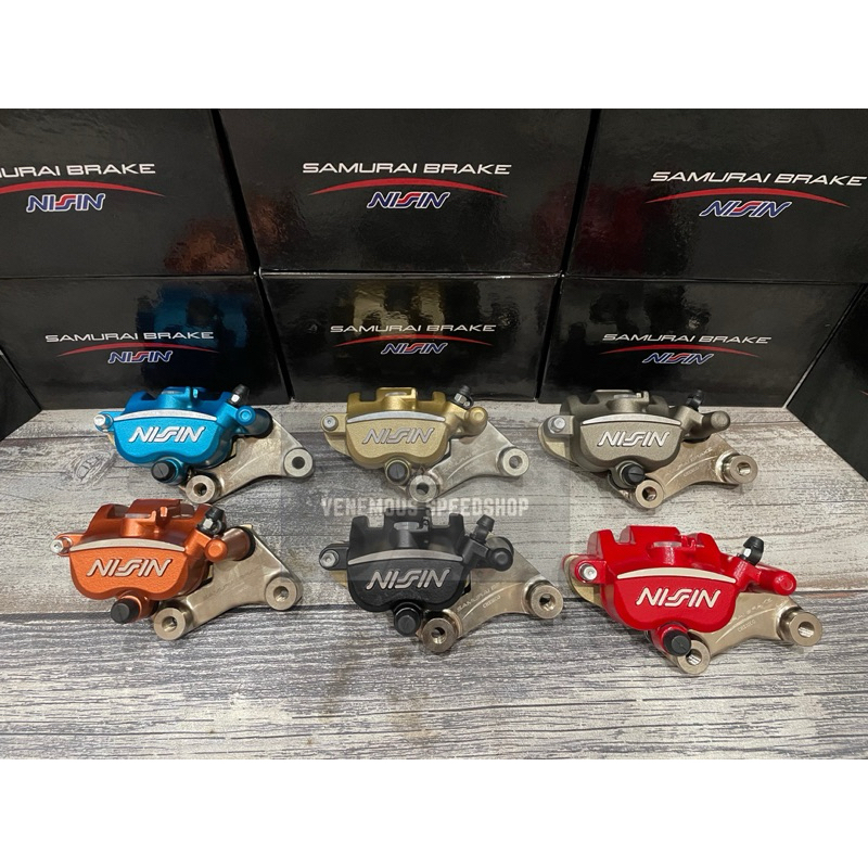 Jual Kaliper Depan Nissin Samurai 2Piston Jupiter Z / F1ZR / Nouvo / Rx king / Scorpio / Vega ...