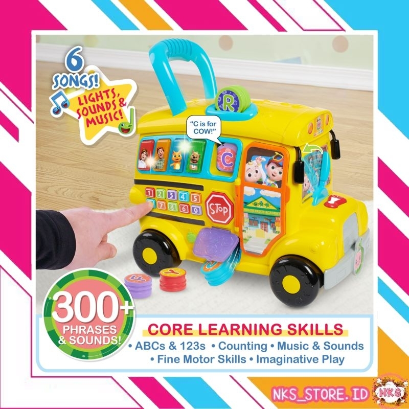 Jual Cocomelon Ultimate Learning Adventure Bus Mainan Anak Bayi ...