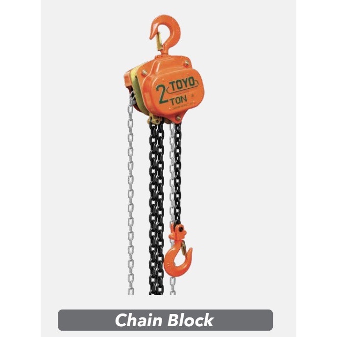 Jual Chain block 5 ton x 5 meter Toyo - alat berat - alat angkut barang ...