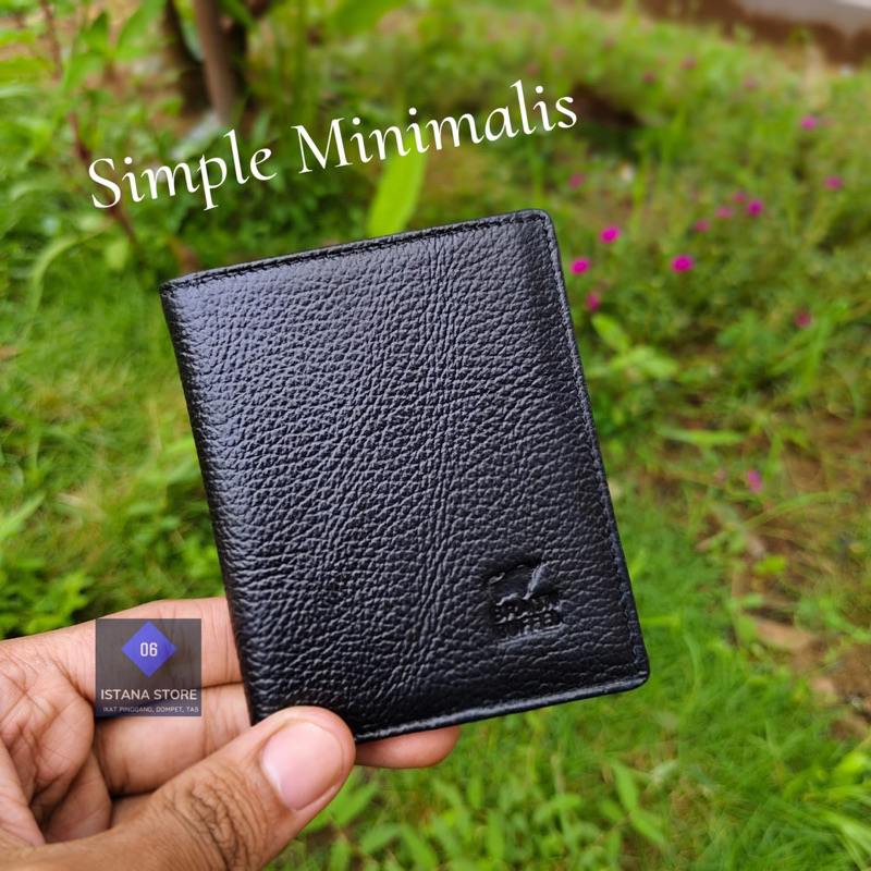 Jual Dompet Kulit sapi lembut mini slim uk 10x9cm | Shopee Indonesia