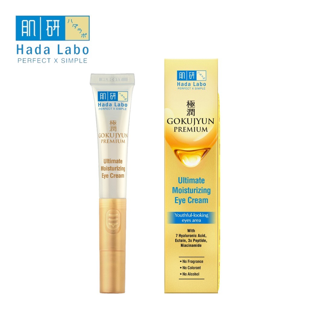Jual Hada Labo Gokujyun Premium Ultimate Moisturizing Eye Cream | Krim ...