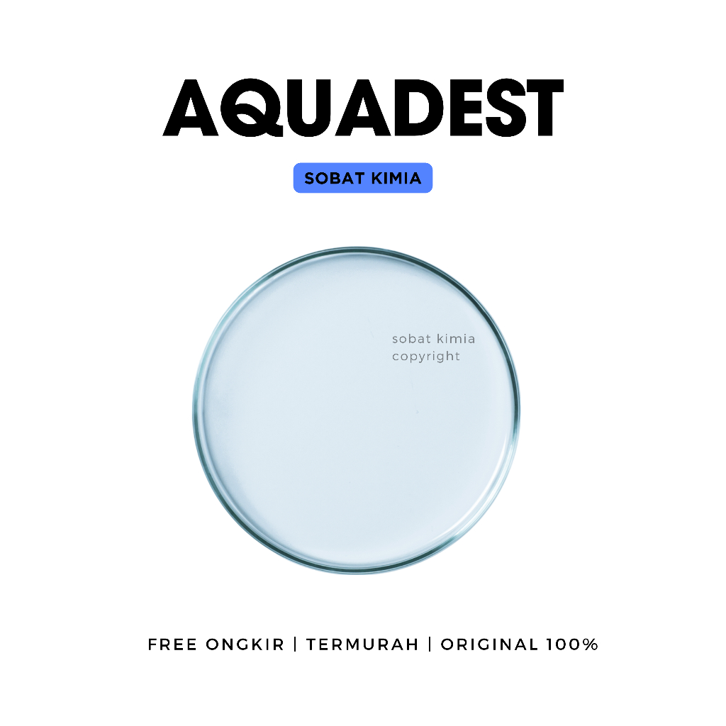 Jual Aquadest Distilled Water Air Suling Akuades 1 Liter | Shopee Indonesia