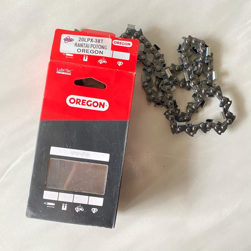 Jual Rantai chainsaw mini Oregon 20-38T 20-43T Carlton A3EP-34T senso original 100% | Shopee ...