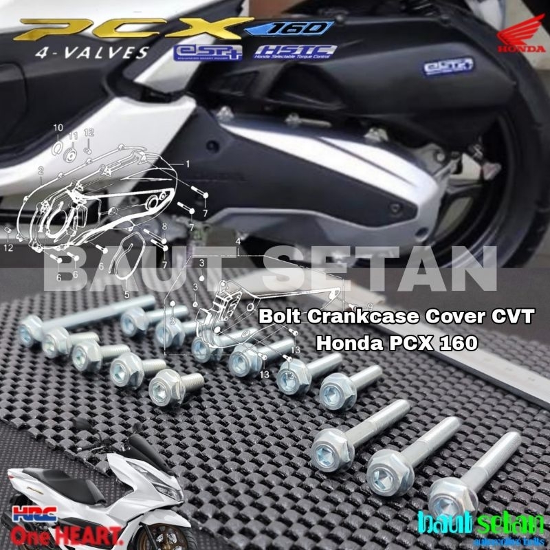 Jual Baut Blok CVT PCX 160 (2021-2024) Mode Dua Kunci | Shopee Indonesia