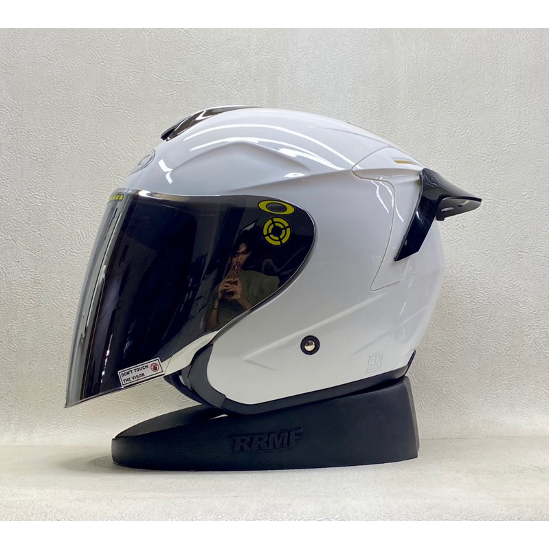 Jual INK DYNAMIC Solid White || Paket Ganteng Visor Iriium Spoiler ...