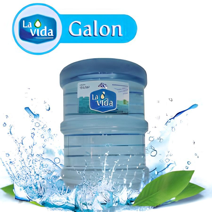 Jual Air Mineral LA VIDA 19L / Galon | Shopee Indonesia