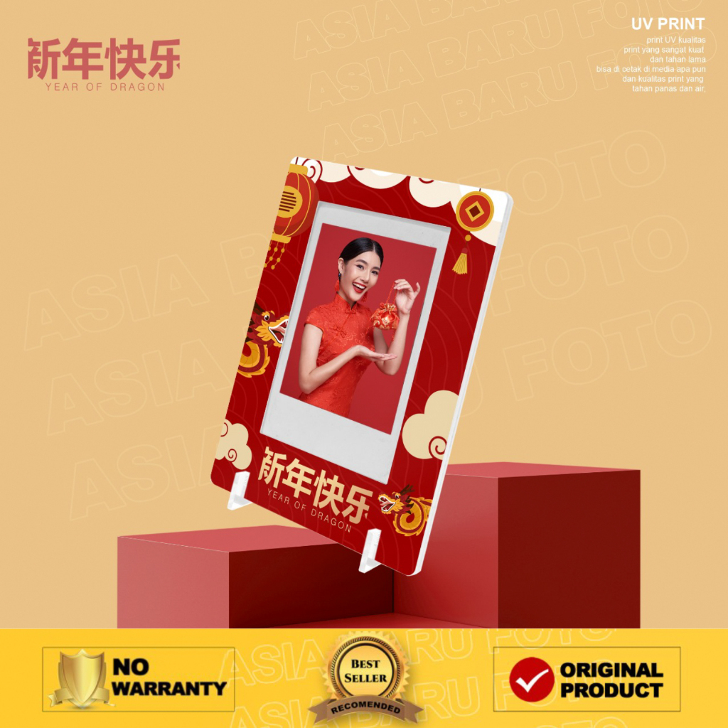Jual Instax Mini Frame Custom Single Imlek Sio Naga | Shopee Indonesia