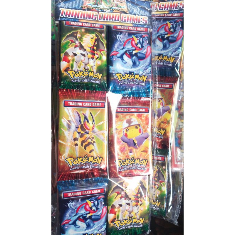 Jual 12 SACHET KARTU POKEMON HS(96 PCS) | Shopee Indonesia