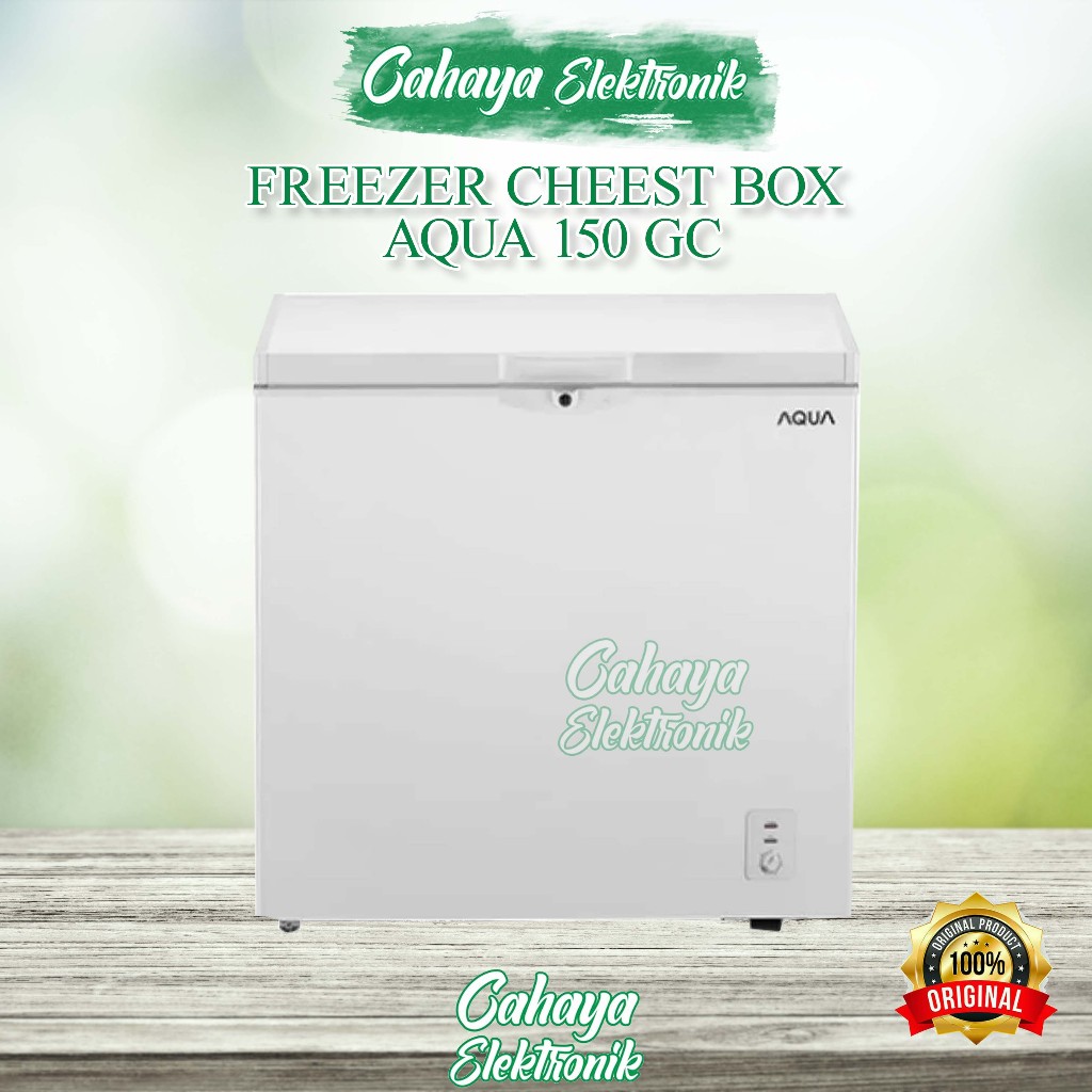 Jual FREEZER BOX AQUA AQF 150 MC CHEST FREEZER BOX LEMARI PEMBEKU ...