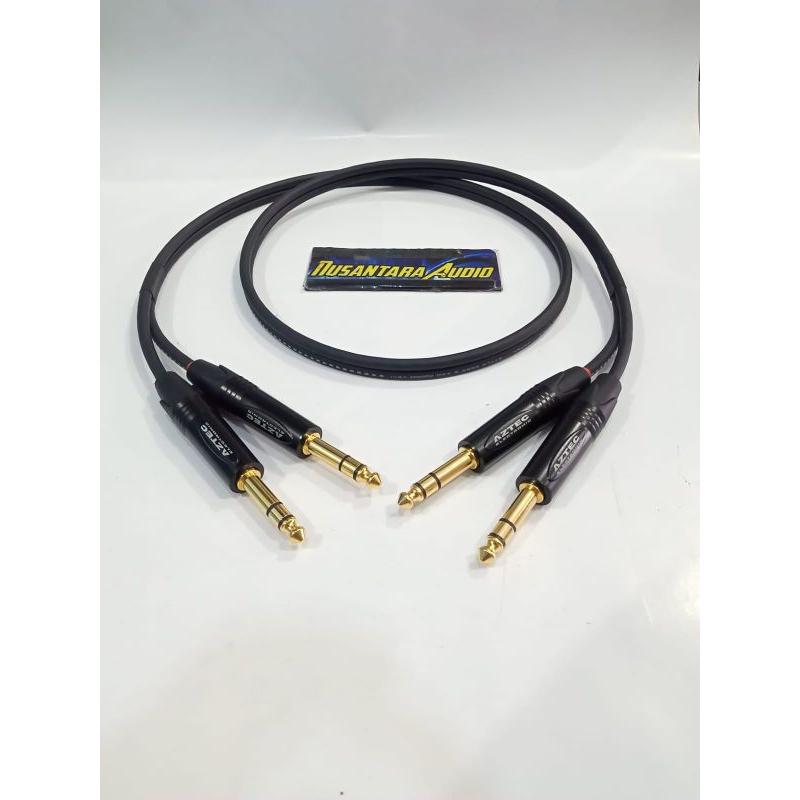 Jual kabel jack trs to trs 1 meter mogami 3106 original japan | Shopee ...