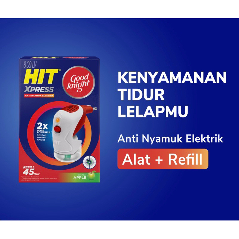 Jual Hit Good Knight Xpress Set Obat Nyamuk Elektrik | Shopee Indonesia