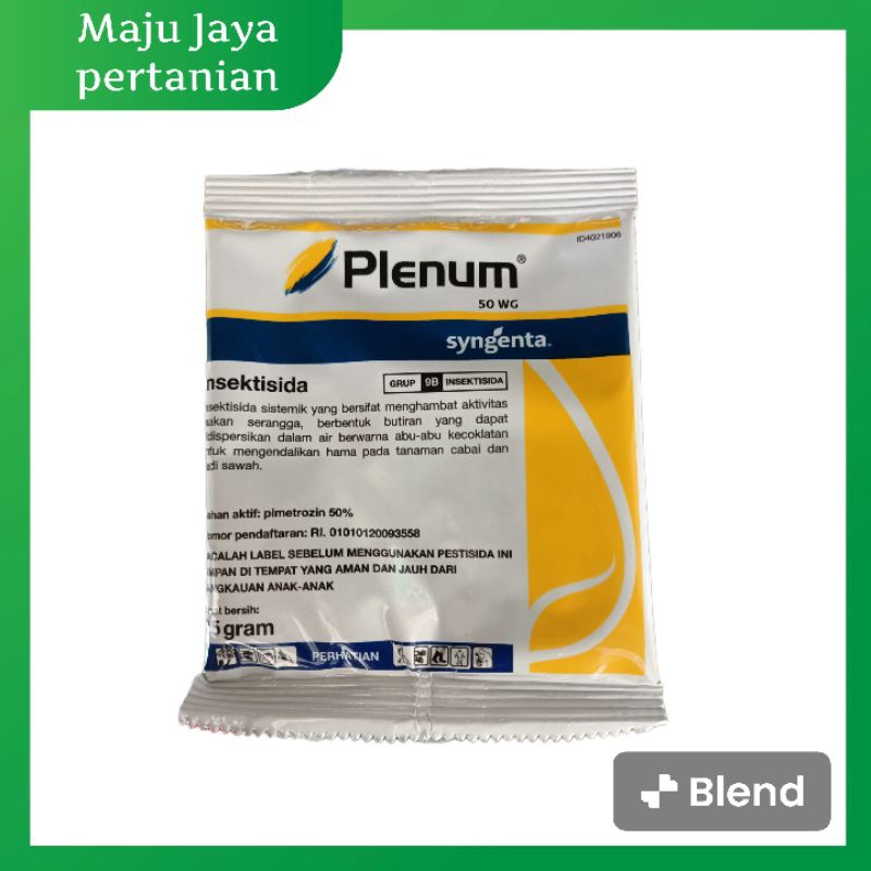 Jual INSEKTISIDA PLENUM 25GR || INSEKTISIDA ATASI HAMA WERENG | Shopee ...