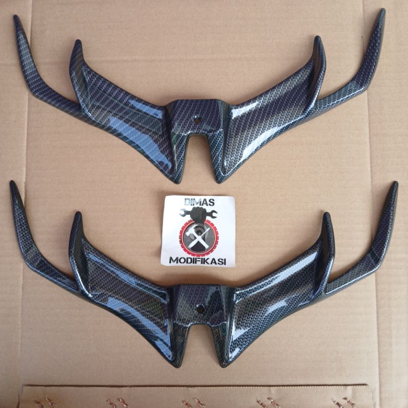 Jual WINGLET R15 V3 CARBON WINGLET R15 VVA | Shopee Indonesia