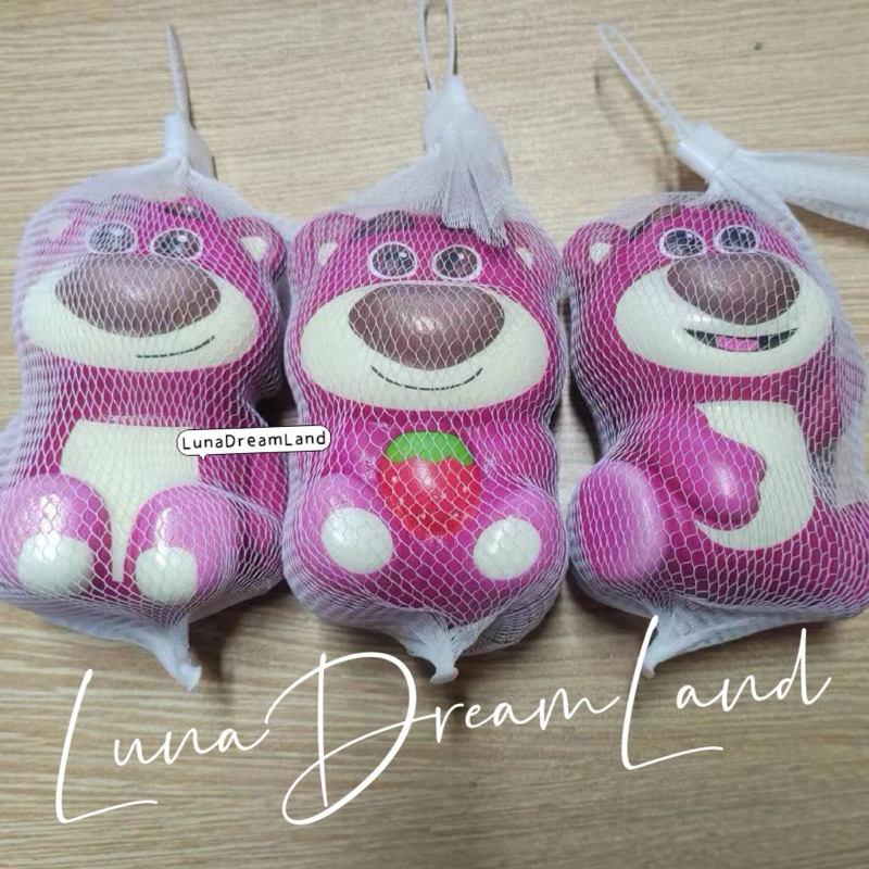 Jual Squishy LOTSO Mainan Viral Lucu Gemoy / Squishy Karakter Lotso ...