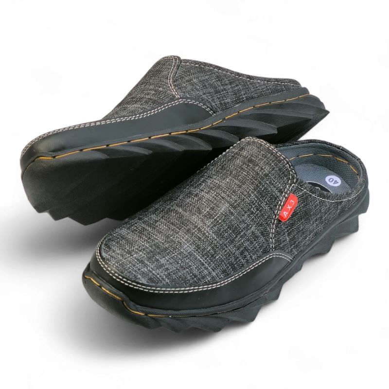 Jual AX3 Sepatu Selop Pria Keren DRN-01 | Shopee Indonesia