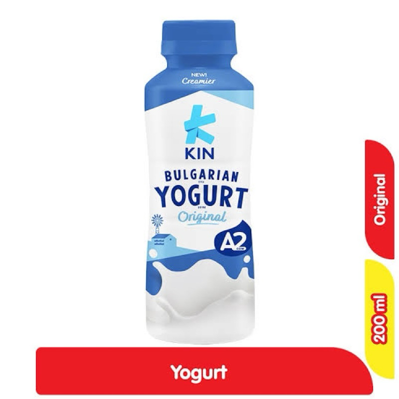 Jual KIN Bulgarian Yogurt Original 200 ml | Shopee Indonesia