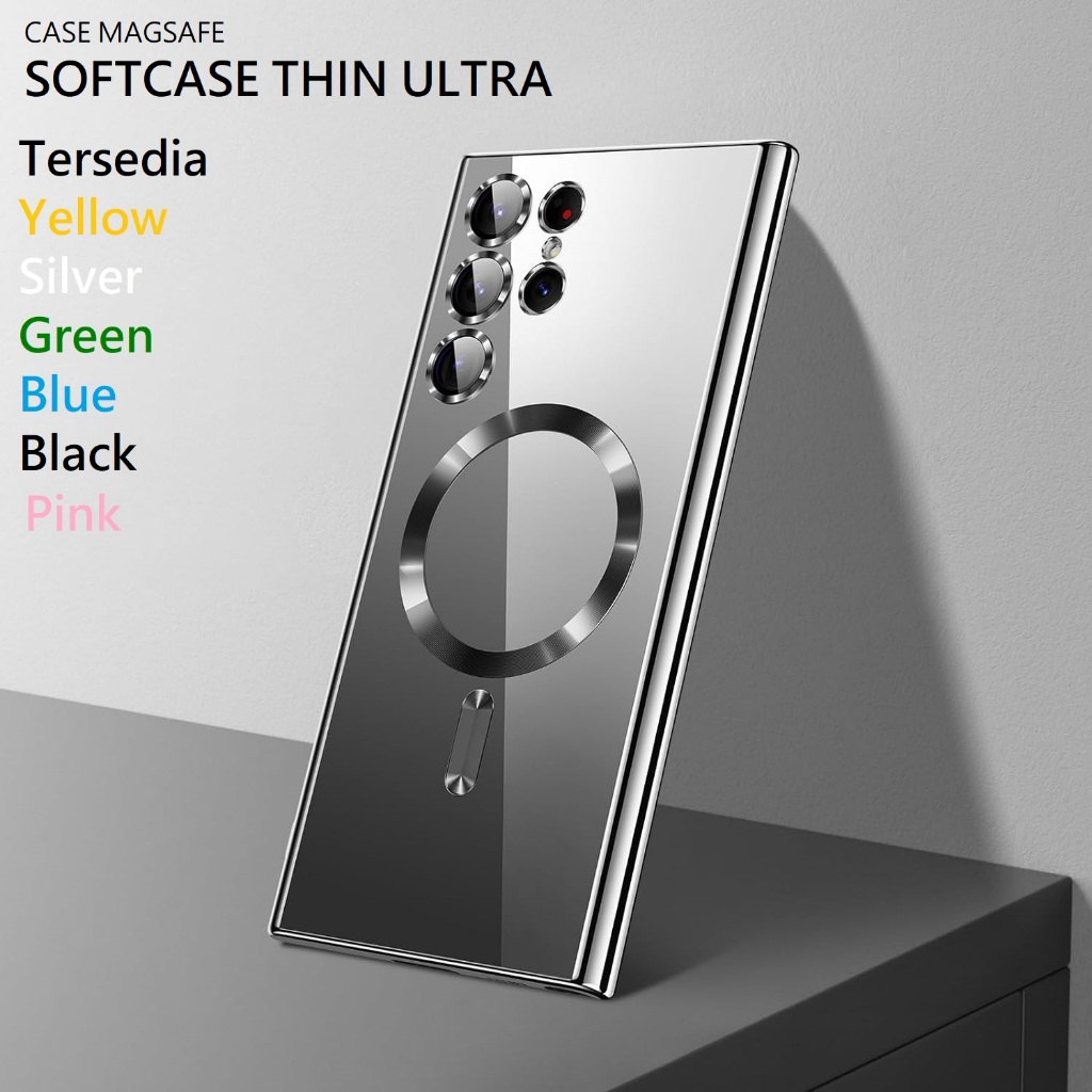 Jual 2024!! Case CHROME MAGSAFE CLEAR SAMSUNG S24 S24+ S24 ULTRA S23 ...