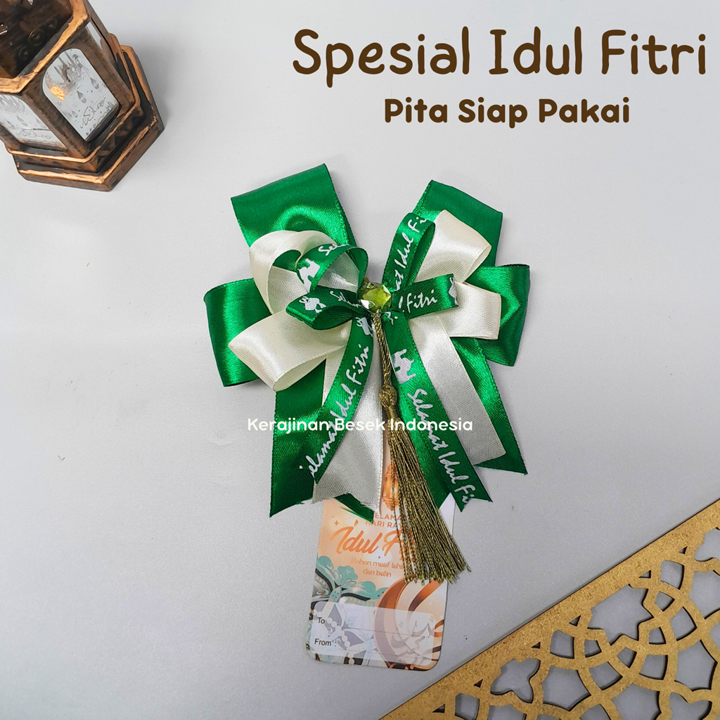 Jual SPESIAL PITA JADI SIAP PAKAI LEBARAN IDUL FITRI EDISI TASSEL 2024 ...