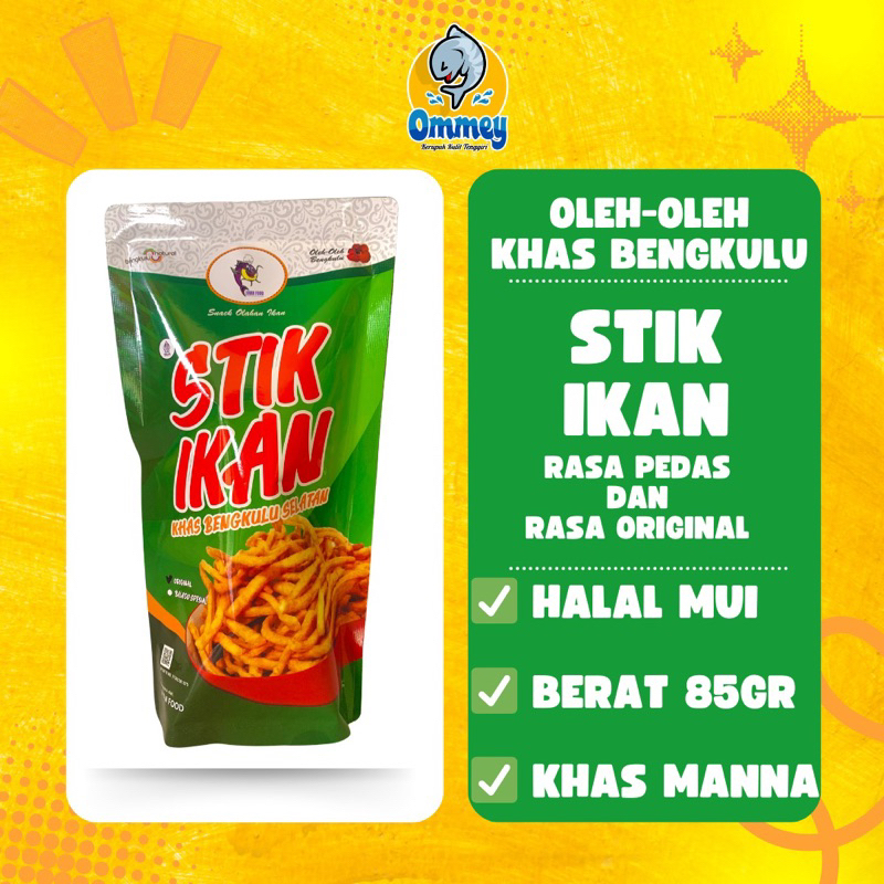 Jual STIK IKAN / SNACK OLAHAN IKAN / MAKANAN KHAS BENGKULU SELATAN ...