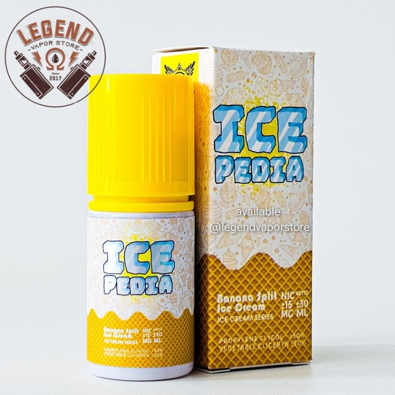Jual SALT NIC - LIQUID ICE PEDIA Ice Cream Series 30ML 15MG AUTHENTIC ...
