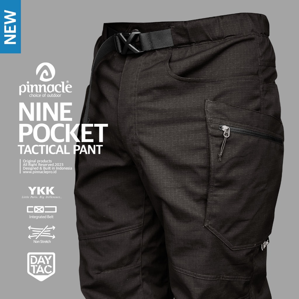 Jual Pinnacle Pro Official Nine Pocket Day Tac Pant - Deep Forest ...