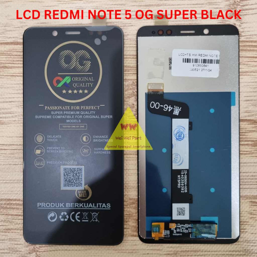 Jual OG Super ~ LCD Touchscreen Redmi Note 5/Note 5 Pro | Shopee Indonesia